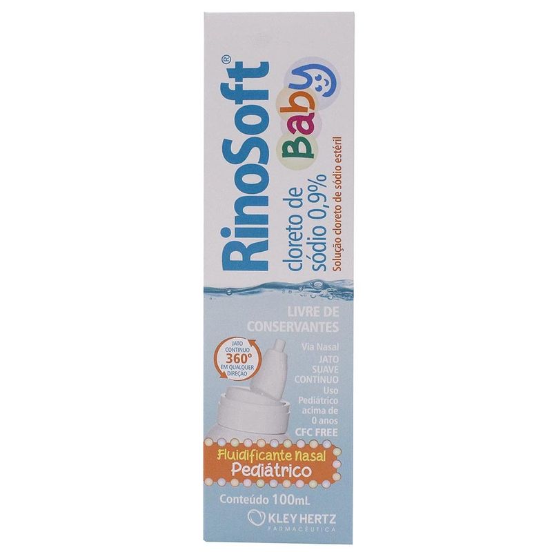 Rinosoft Baby Jato Continuo Nasal 100ml - Menor Preço